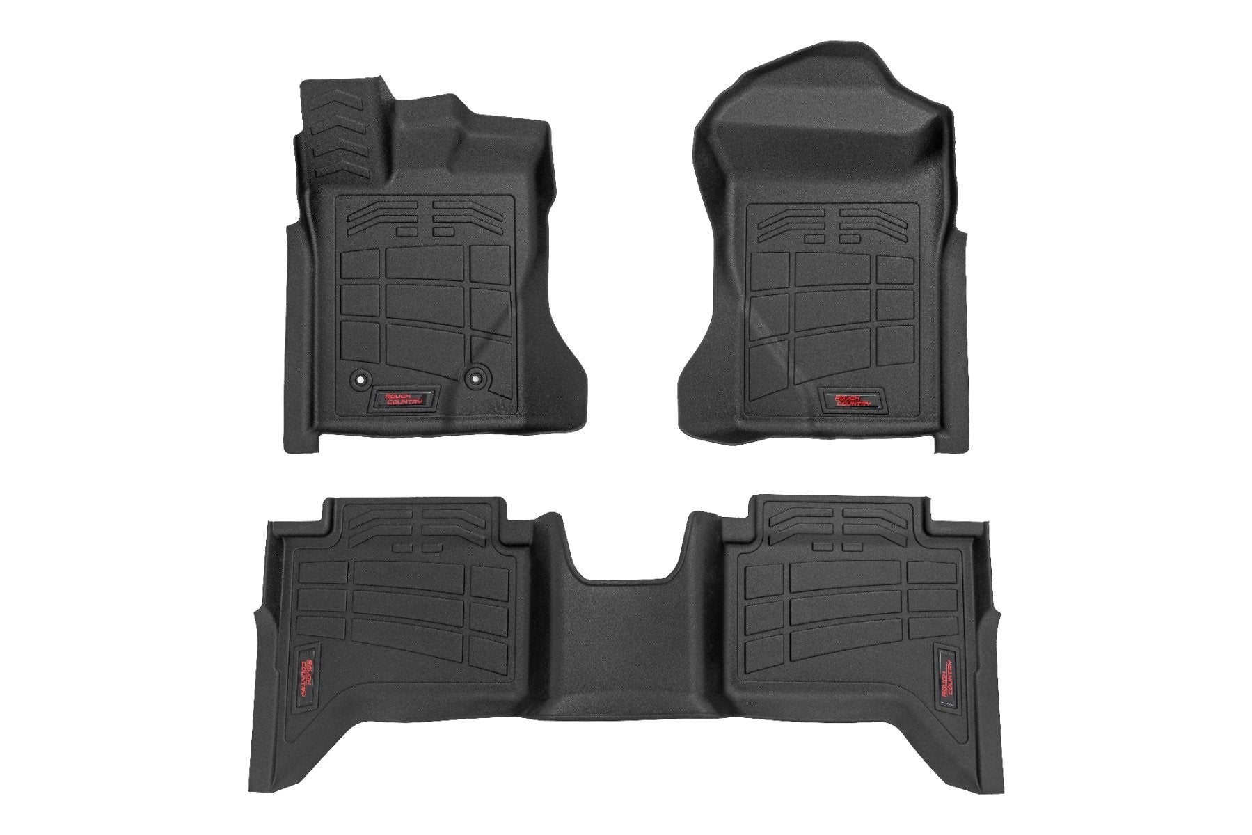 Sure-Fit Floor Mats | Front & Rear | Crew | Ford Ranger 2WD/4WD (2024 ...