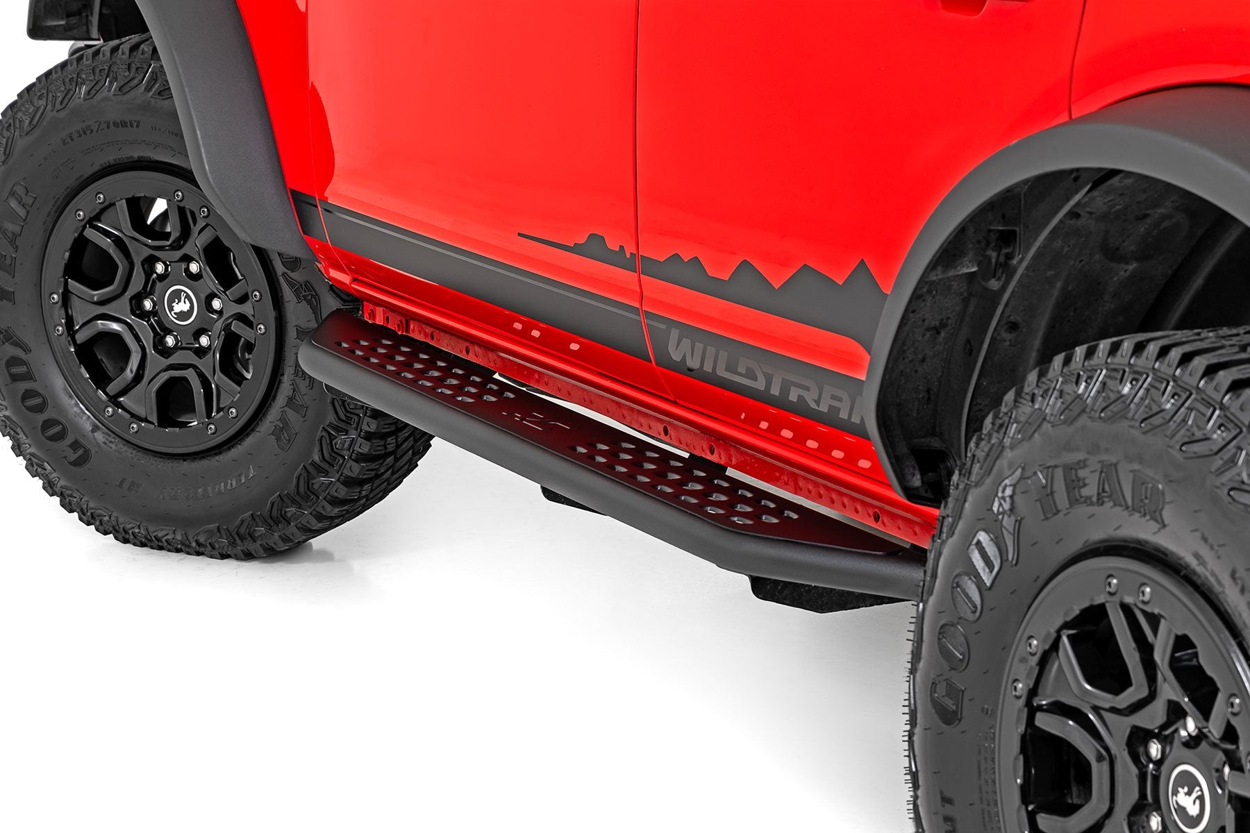 OV2 Running Boards | Side Step Bars | 4-Door | Ford Bronco 4WD (2021-2 ...