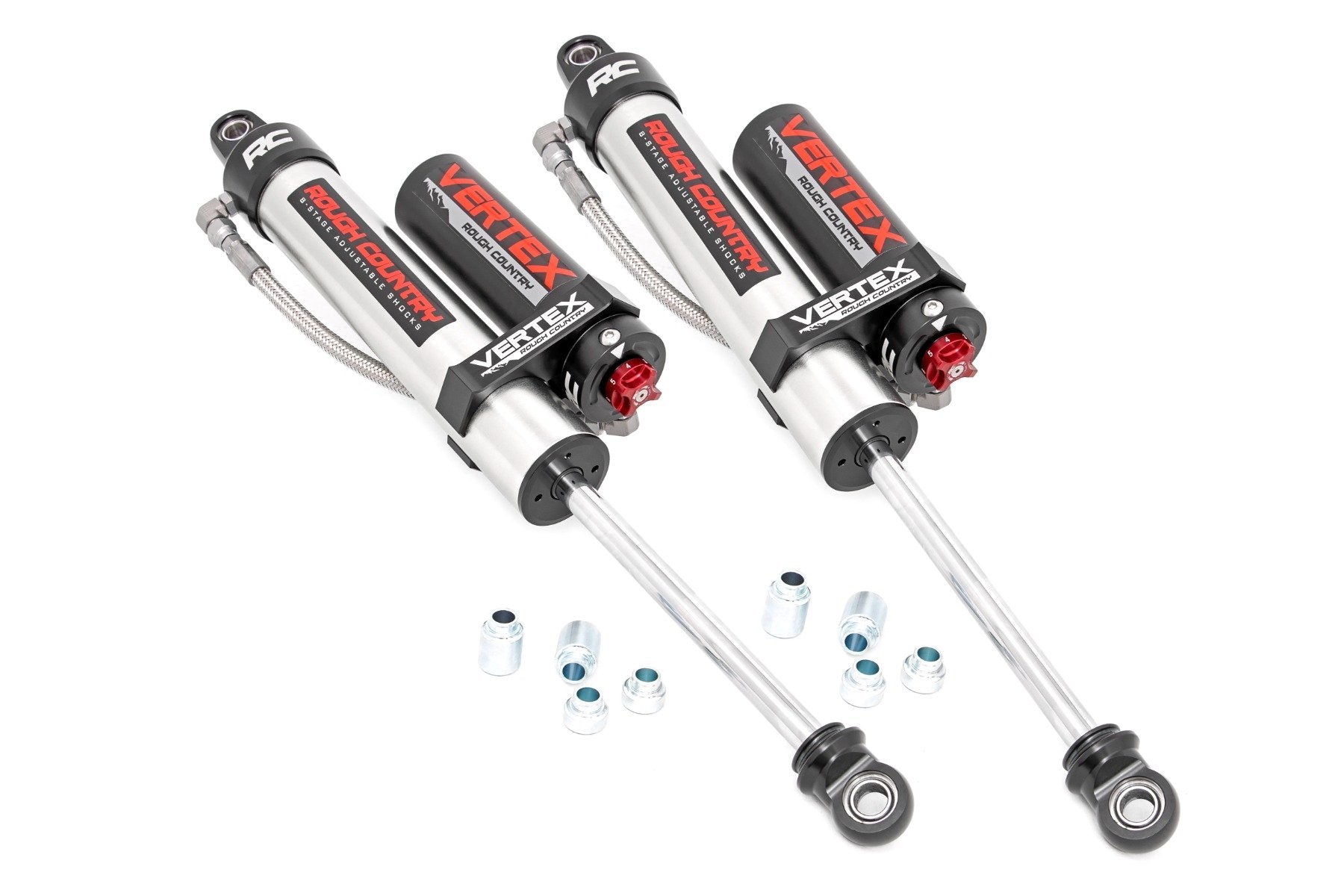 Vertex 2.5 Adjustable Rear Shocks | 6" | Jeep Gladiator JT/Wrangler JL ...